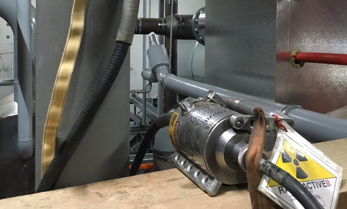 RT-Gammagraphie - Zerstörungsfreie Werkstoffprüfung